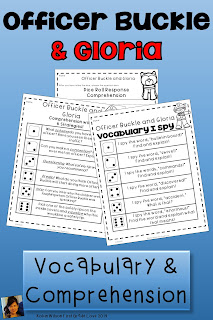 First Grade Love: 9 Activities for Officer Buckle and Gloria!