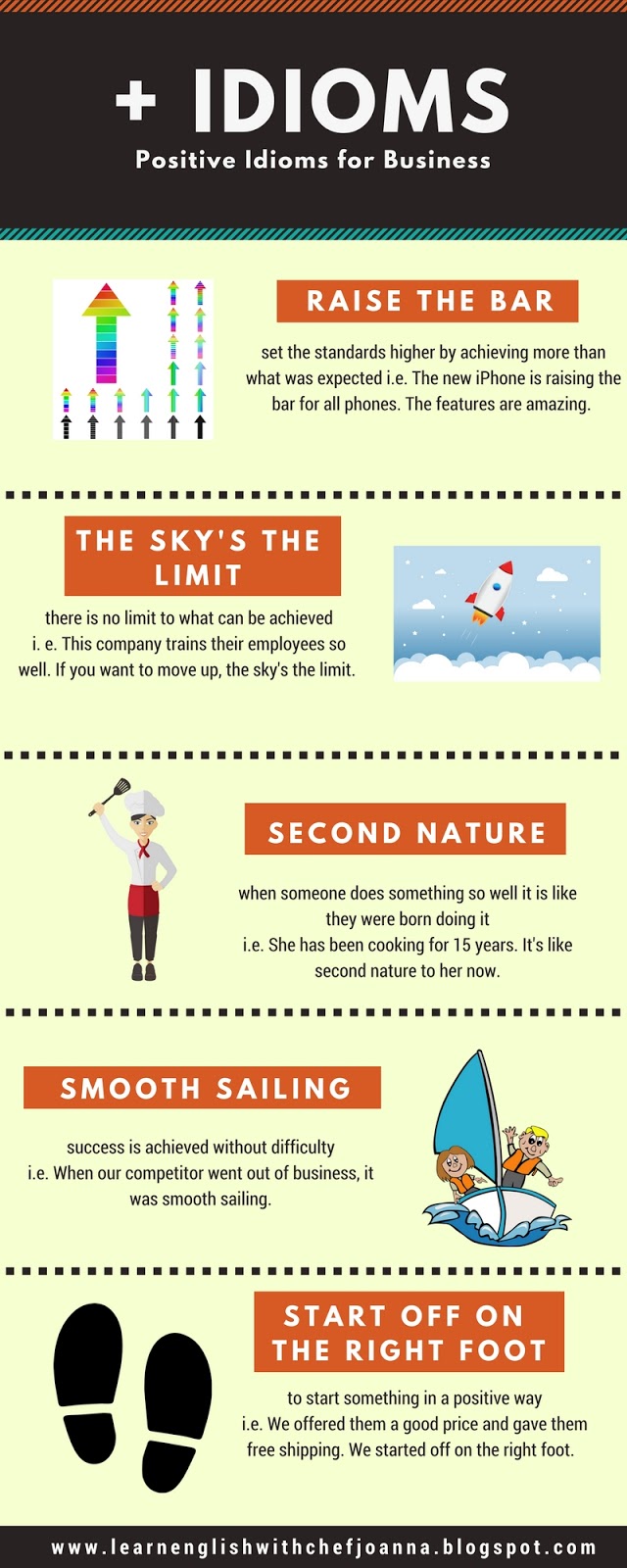 Positive Idioms: Part 3