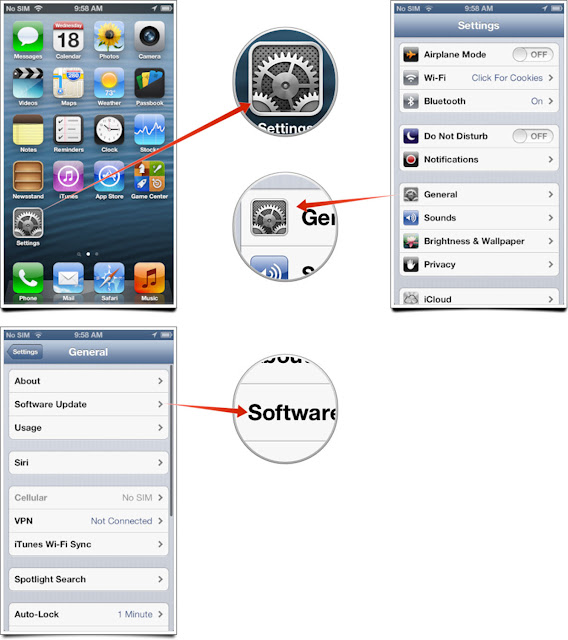 How to update to iOS 7 using over-the-air (OTA) Software Update on ...