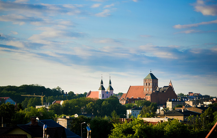 Chojnice na fotografiach: Chojnice - widok na stare miasto