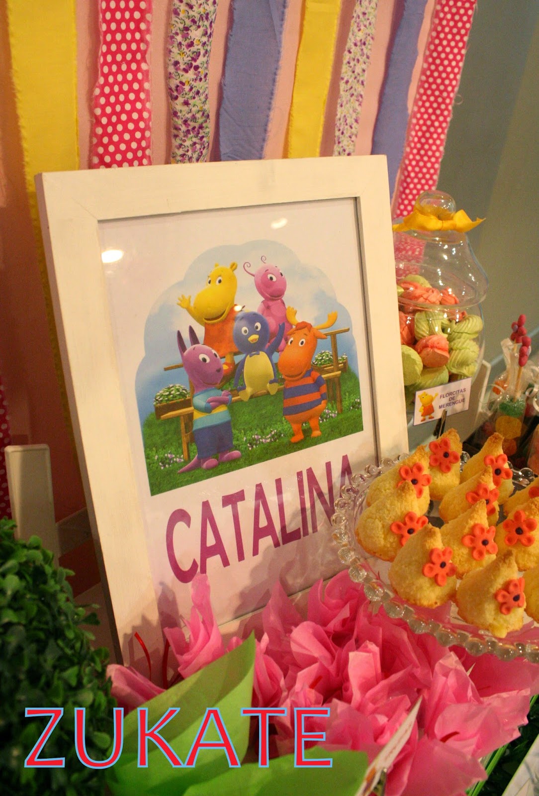 FIESTA DE LOS BACKYARDIGANS PARA CATALINA | ZUKATE