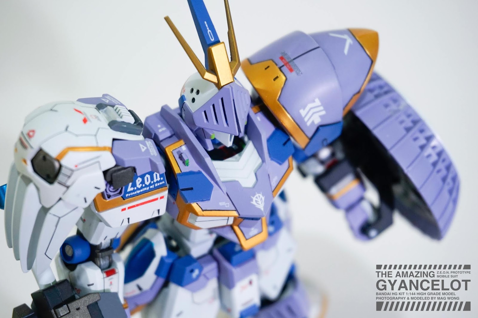 Custom Build: HGBF 1/144 "The Amazing" Gyancelot