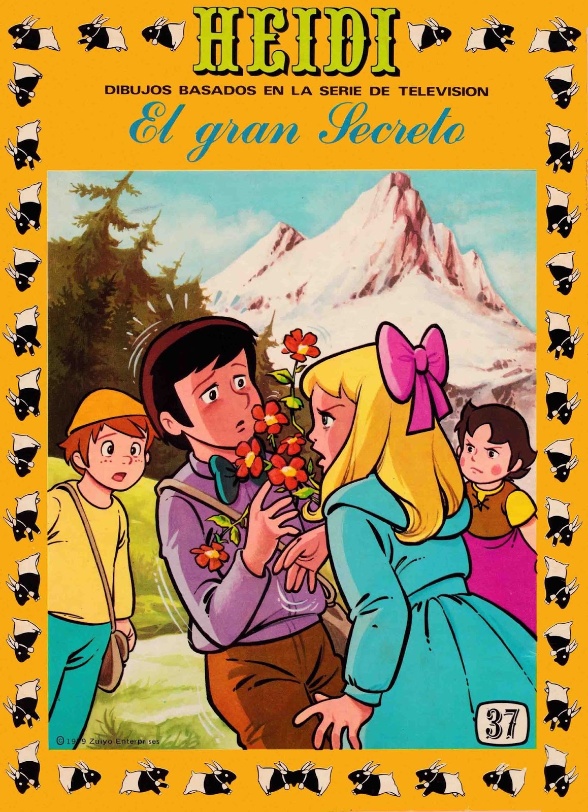 Aquellos inolvidables tebeos...: Heidi 36 - 37 - 38 - Serie TV ERSA ...