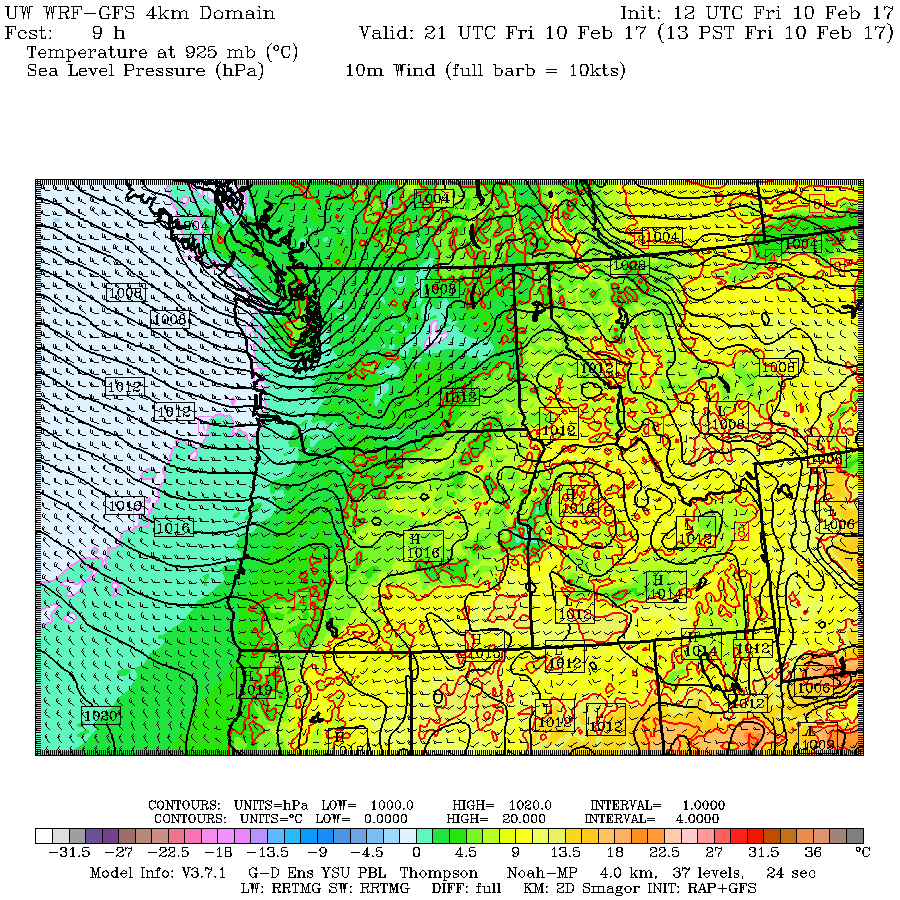 Cliff Mass Weather Blog: Hold on to your hats! Western Washington winds ...