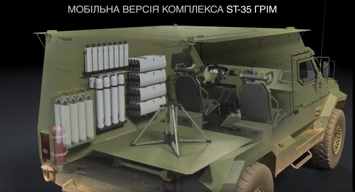 Презентація безпілотного авіаційного комплексу ST-35 «Грім»