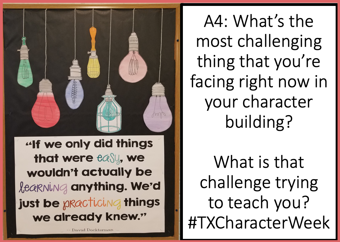 Texas Character Week 2020 | The Corner On Character