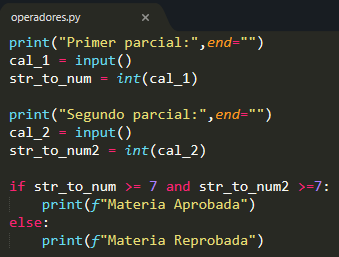 Operadores Lógicos en Python