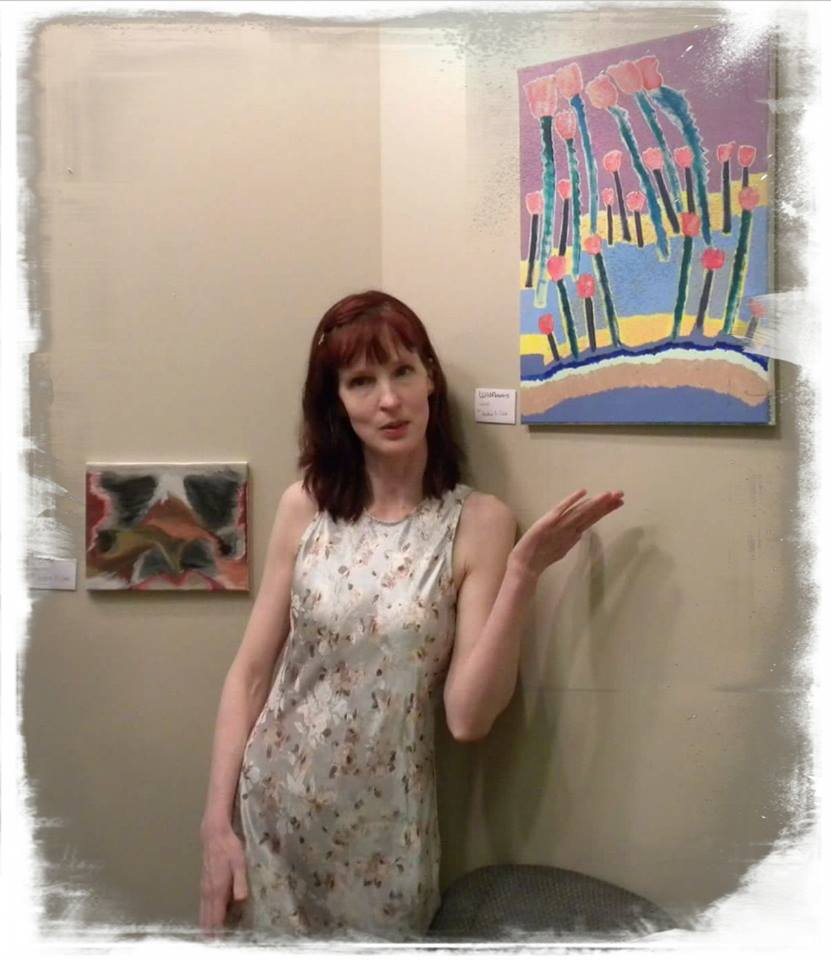 Meet The Artist Angela Cook- May's Spring Expression Exhibit Stilettos ...