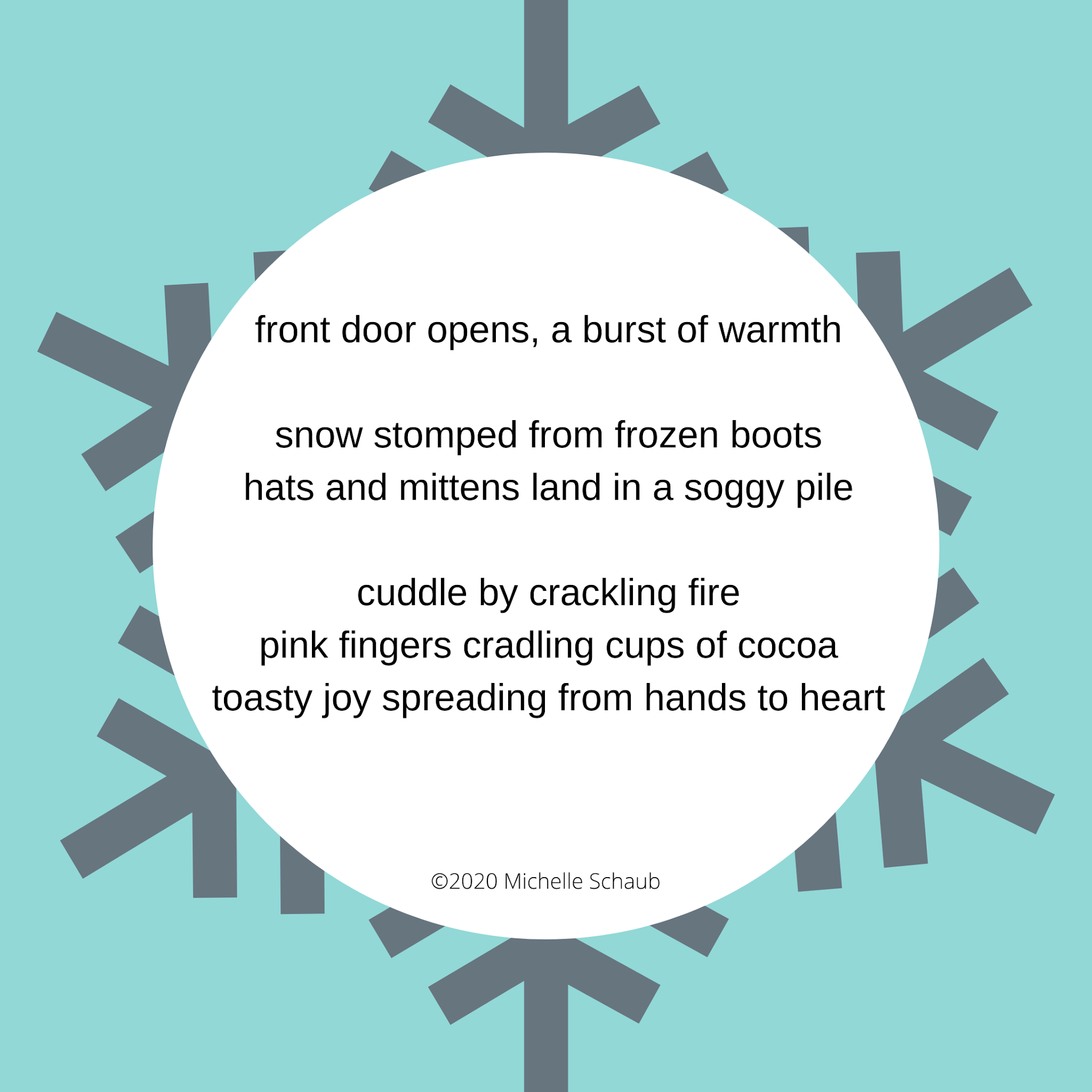 Winter Poetry Warm Up, Part 1: Writing Cold-Weather Cherita Poems