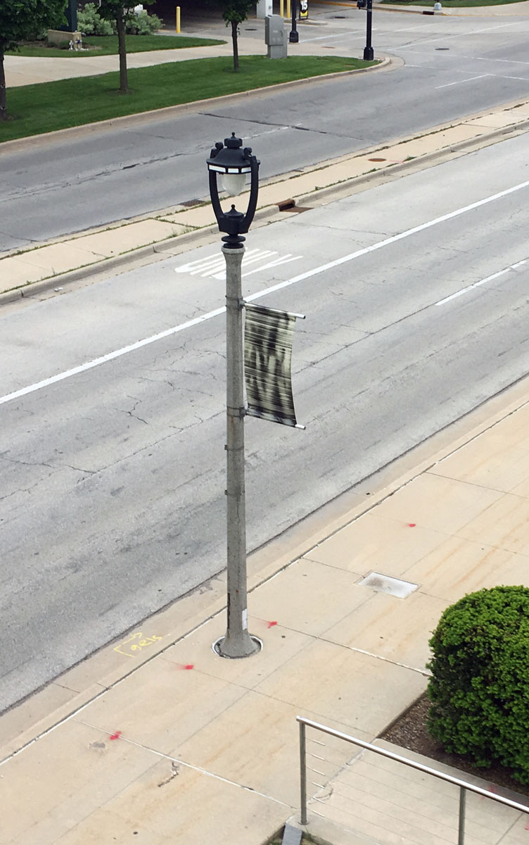 twin city sidewalks: Twin City Lampposts #21