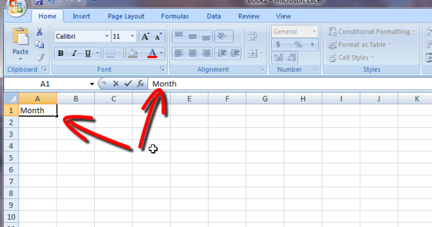 Data Manipulation in MS Excel