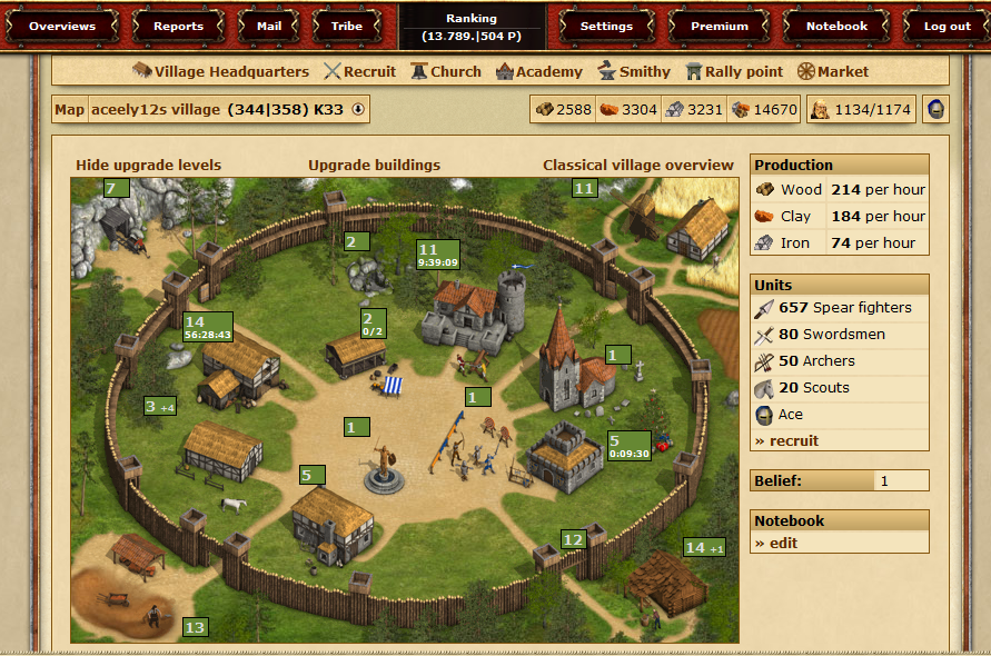 NTS: Games: Tribal Wars