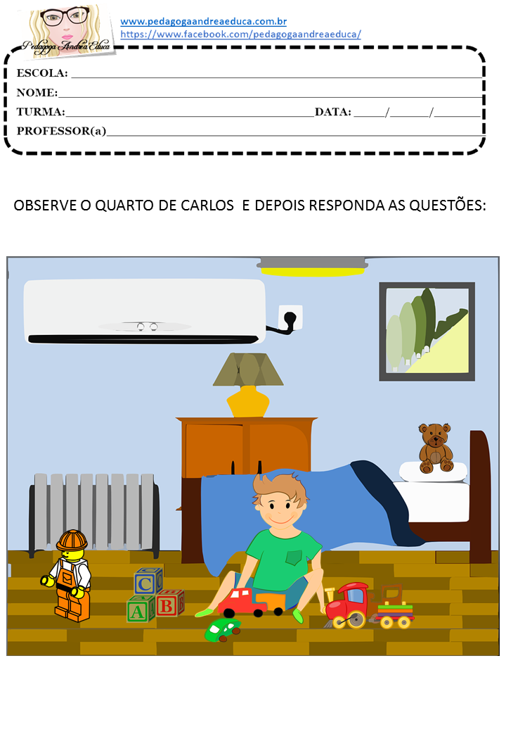 ATIVIDADES ENVOLVENDO LATERALIDADE - DIREITA E ESQUERDA. Pedagoga ...