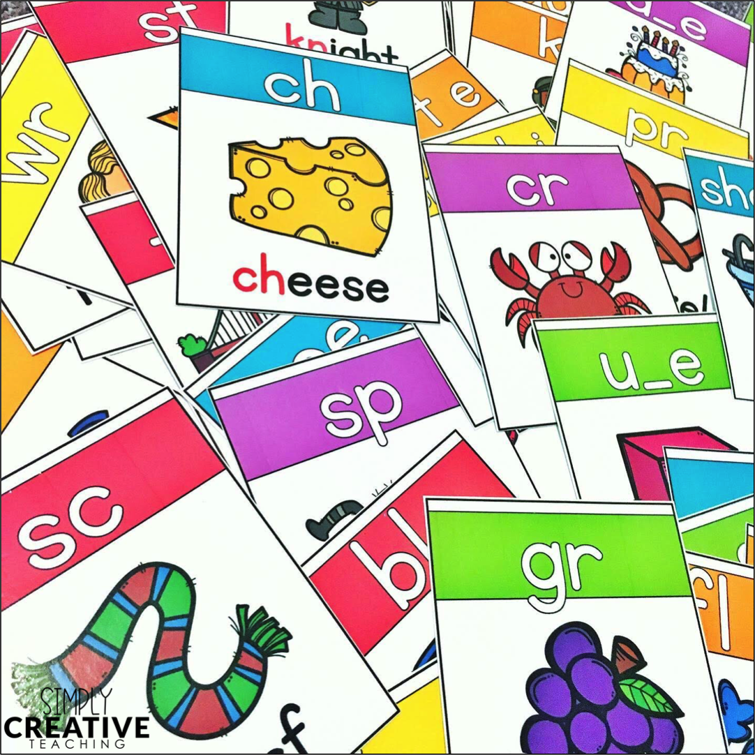 Teach child how to read: Phonics Working Wall