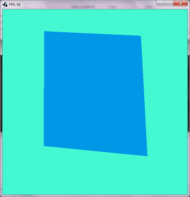 LWJGL Animacion 2D OpenGL, Rectangulo con Edicion de Vertices