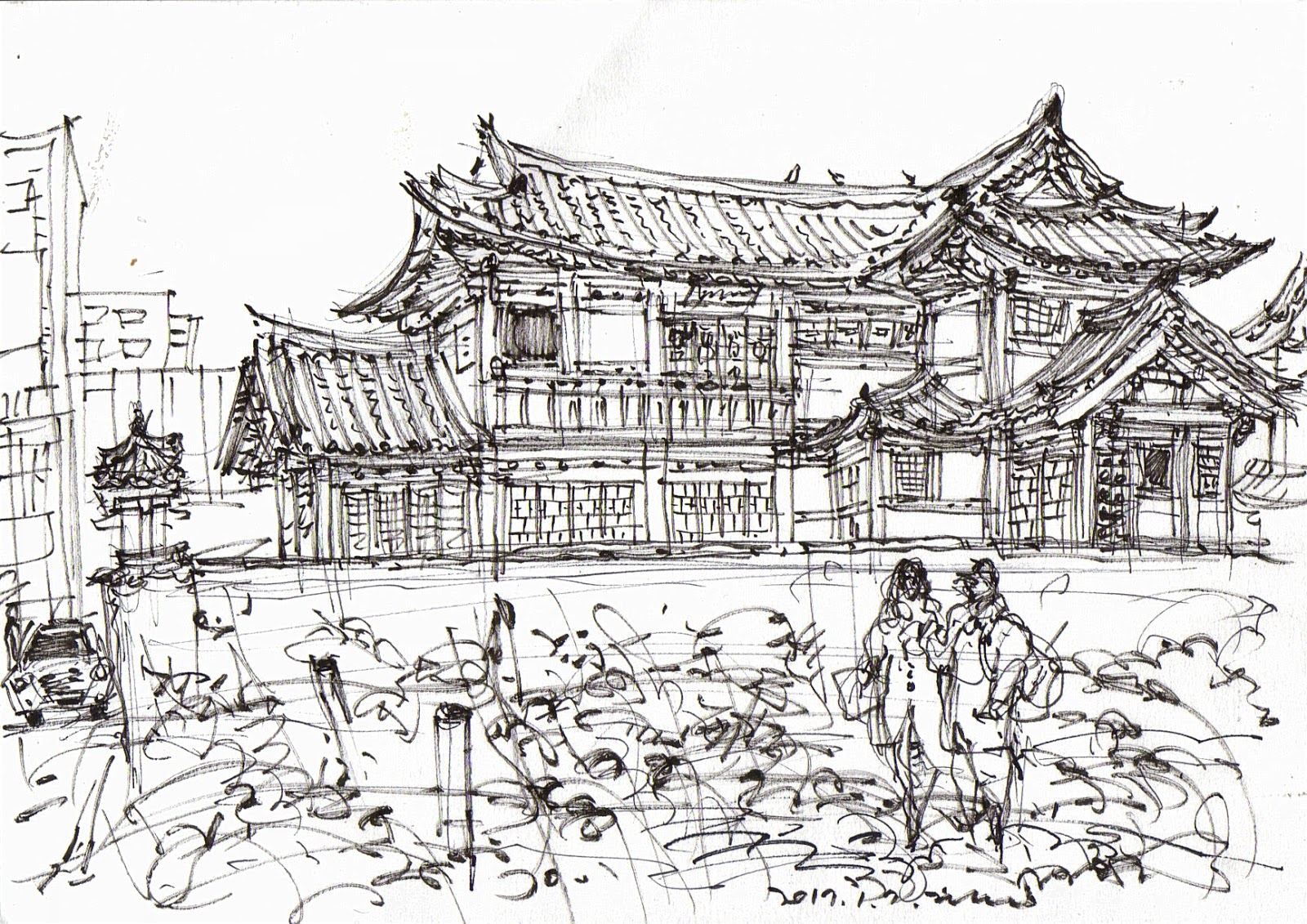 Urban Sketchers SEOUL 어반스케쳐스서울: Sketching meetup at Eunpyeong History ...