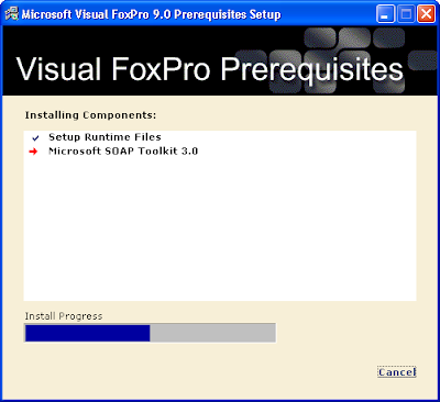 Tips de Programación: Visual FoxPro 9.0 - Instalación Visual FoxPro 9.0