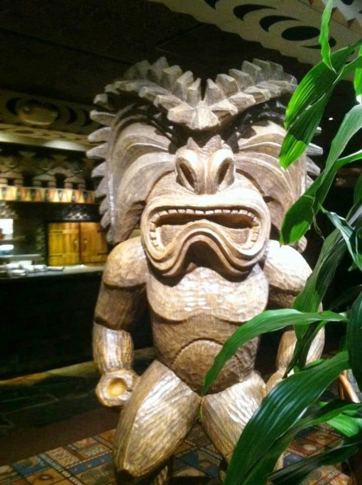 The Pineappleman's Tiki Blog: Tikis of the Polynesian Resort Part 2
