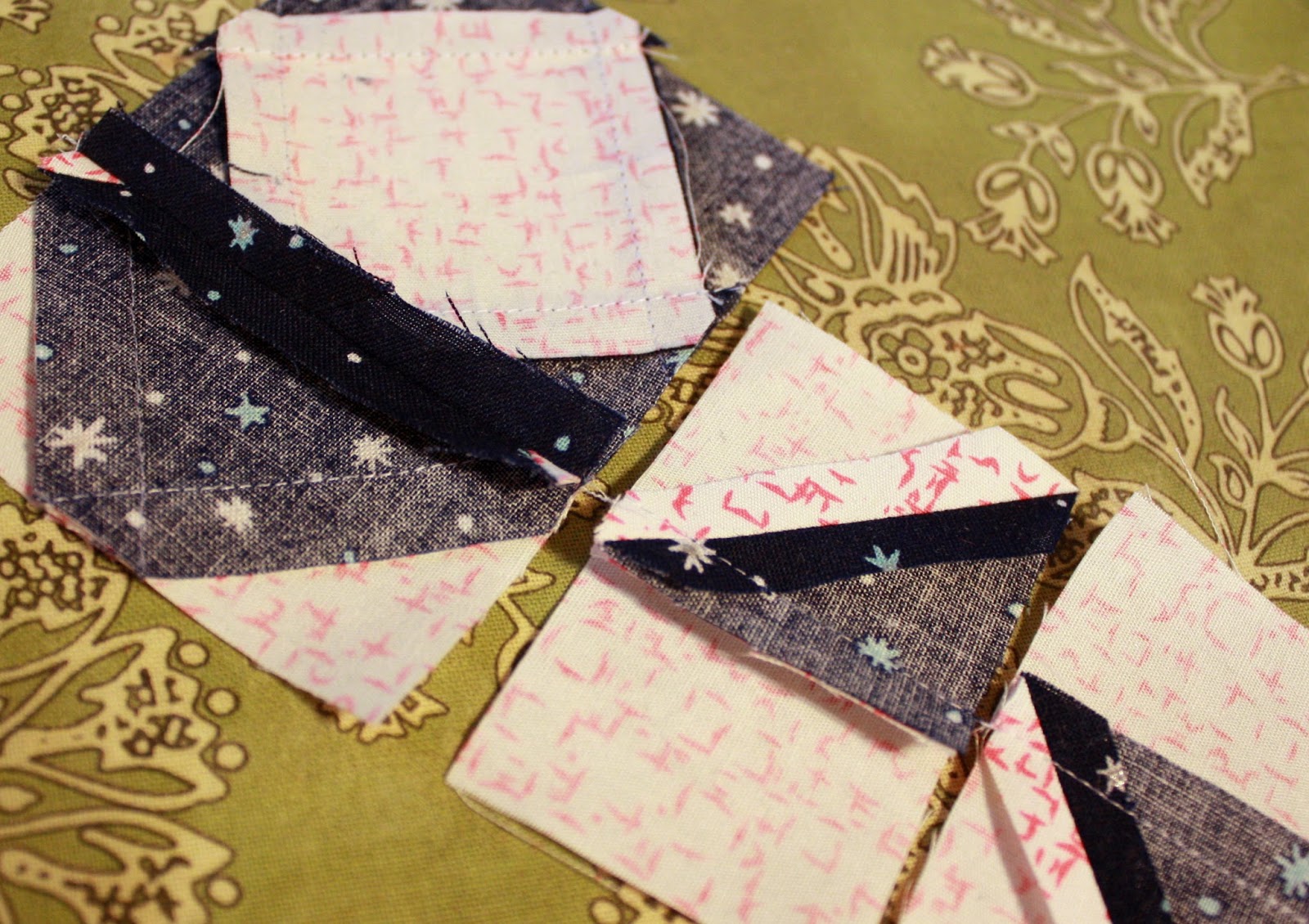 finding joy in the little things ~~~: one way to make a firework star block