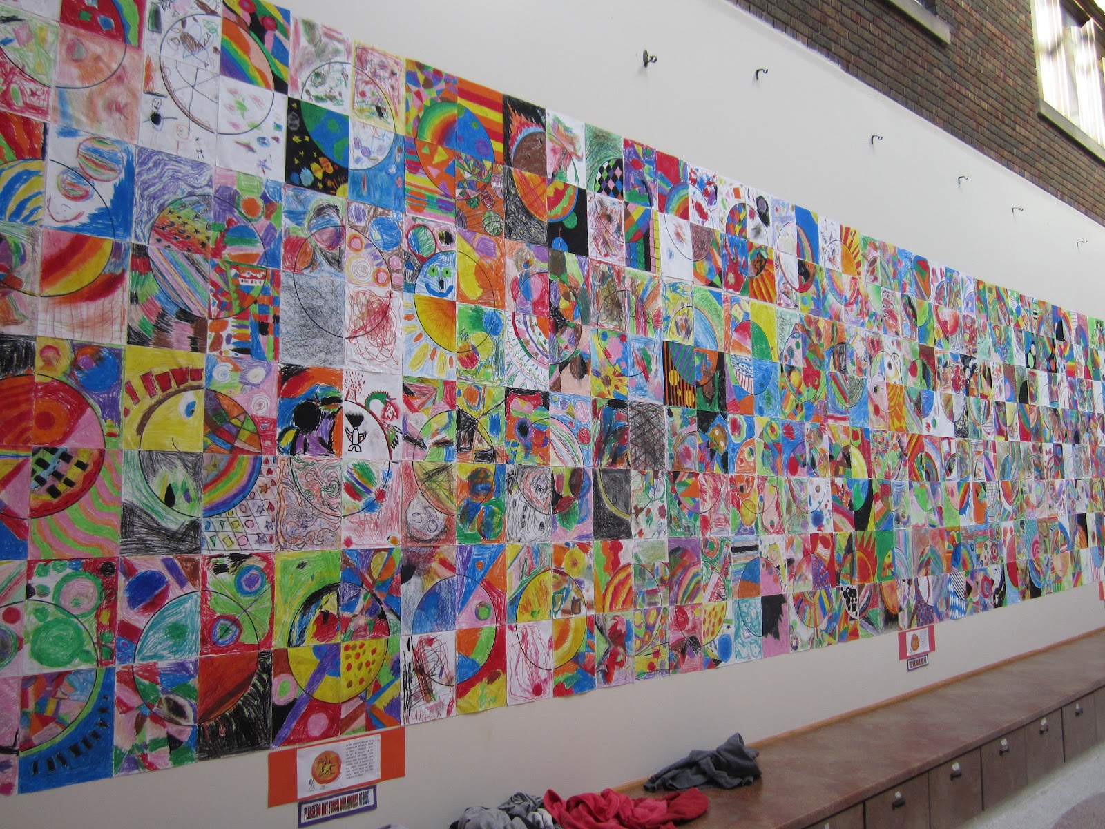 One Crayola Short: The Dot~Collaborative Work of Art