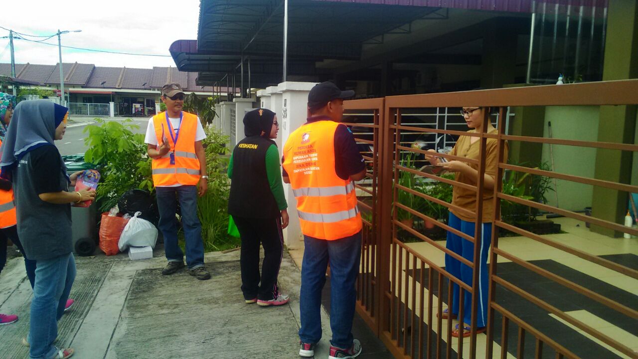 budak bakong: Program gotong royong dan lawatan pemantauan denggi skuad ...