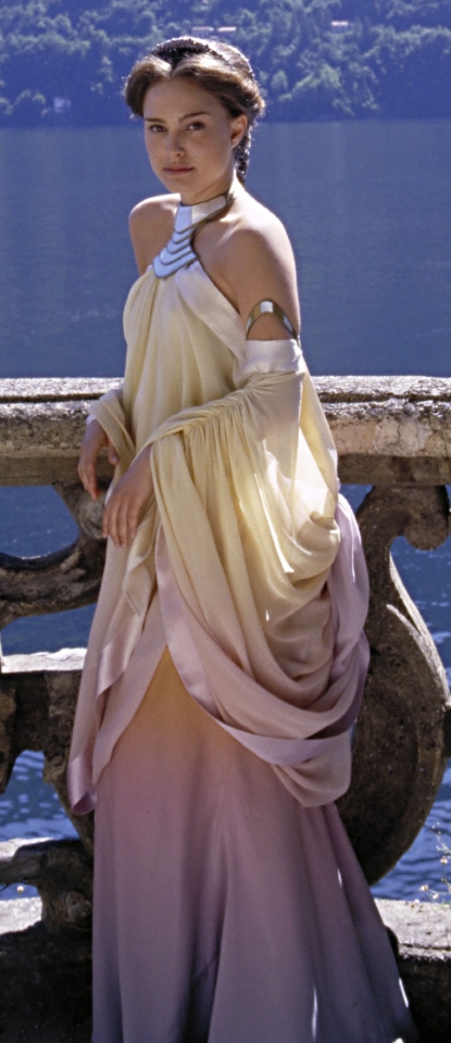 Star Wars Couture: Padme Amidala Pastel Rainbow Lake Retreat Gown Star ...