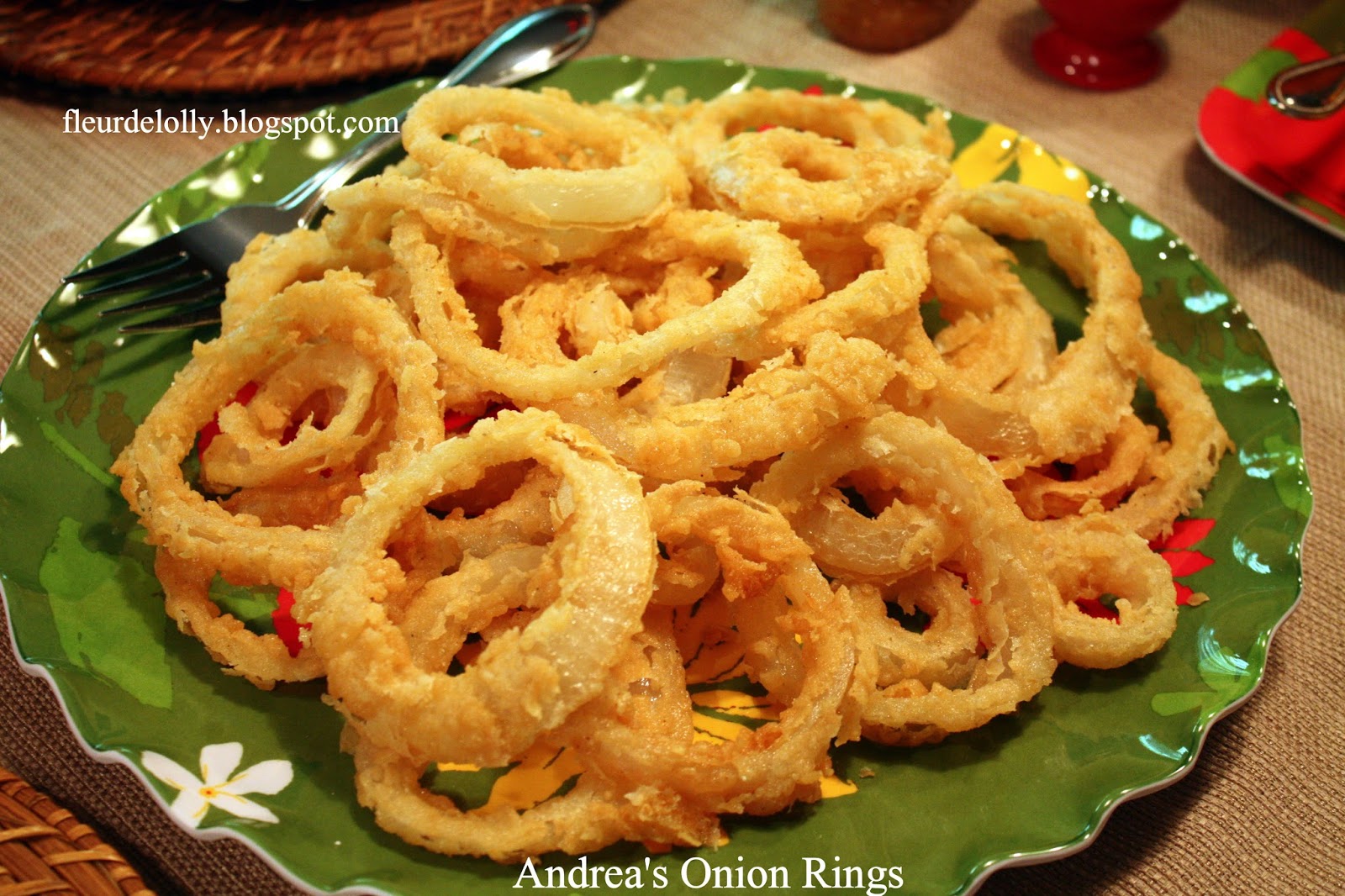 Fleur de Lolly: Andrea's Onion Rings