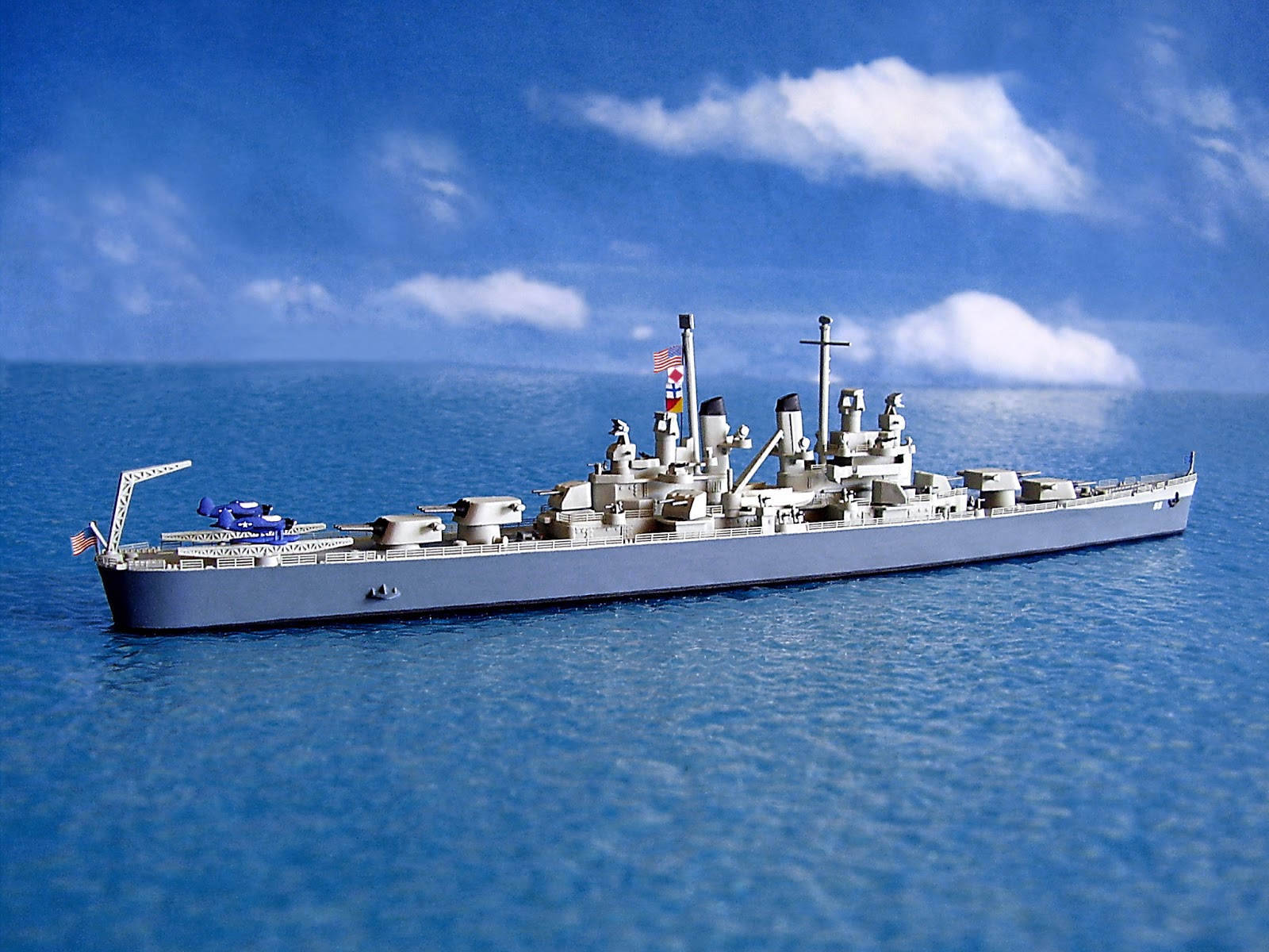 MODELISMO NAVAL DE JOHNNY CHARLIE: Crucero Ligero de EE.UU. "USS ...