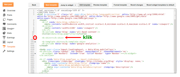 Panduan Cara Edit Template Blog | TEKNIK SEO BLOG