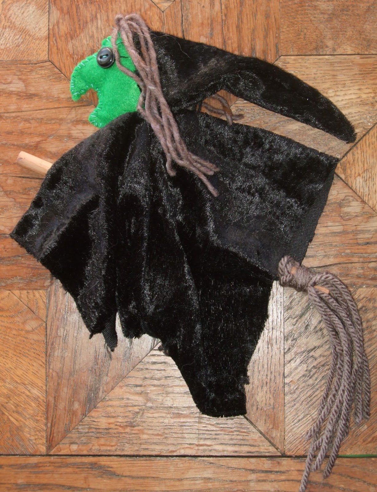 A bad witch's blog: Magical Dolls: A Kitchen Witch for Home Protection