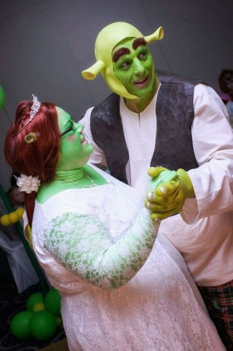 Cool : Perkahwinan Pelik Bertemakan Filem Shrek (12 Gambar) - Harian ...