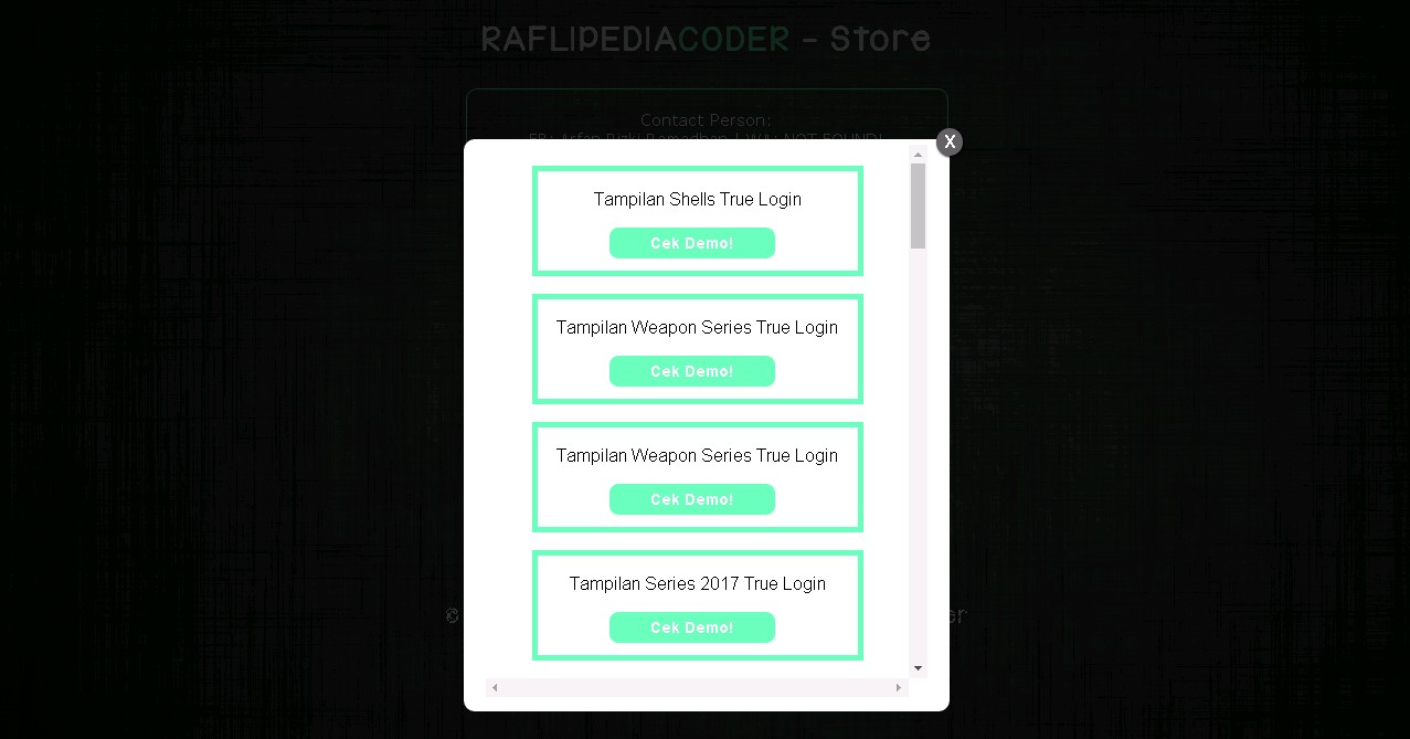 SCRIPT FREE FIRE & WEB STORE TAMPILAN TERBARU 2019 - KELUARGA JOKIJENIUS