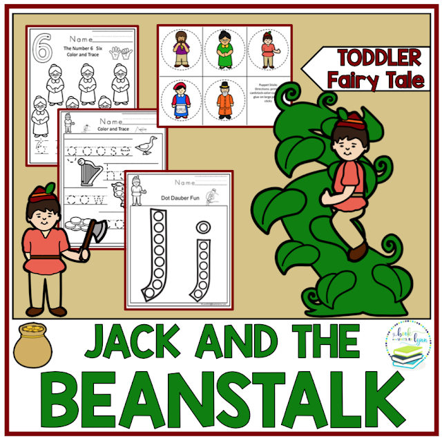 JACK AND THE BEANSTALK TODDLER FAIRY TALE UNIT ~ Book Units by Lynn