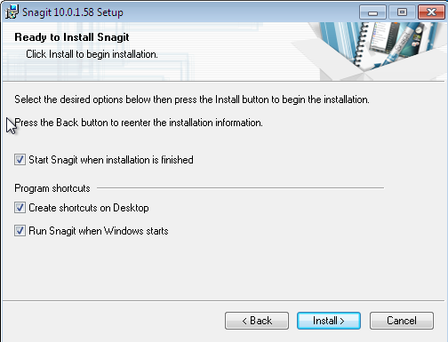 Informática general: Tutorial Snagit 10