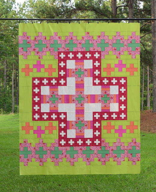 Quilted Blooms: Modern Plus Sampler Design Reveal