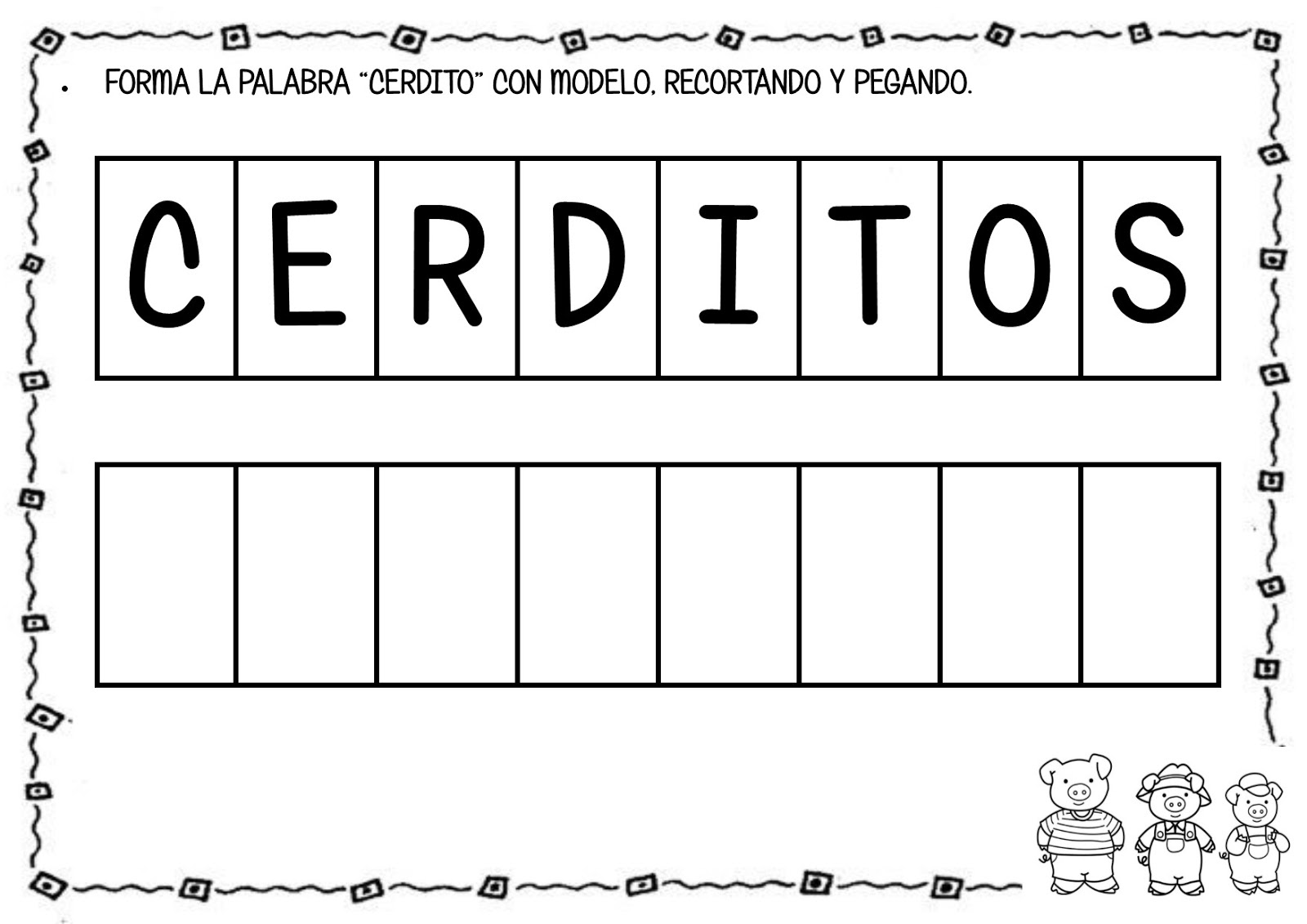 GUGÚ Y SUS AMIGOS: DÍA 12: RETO CON LOS 3 CERDITOS Y .. LA SEÑO MAR
