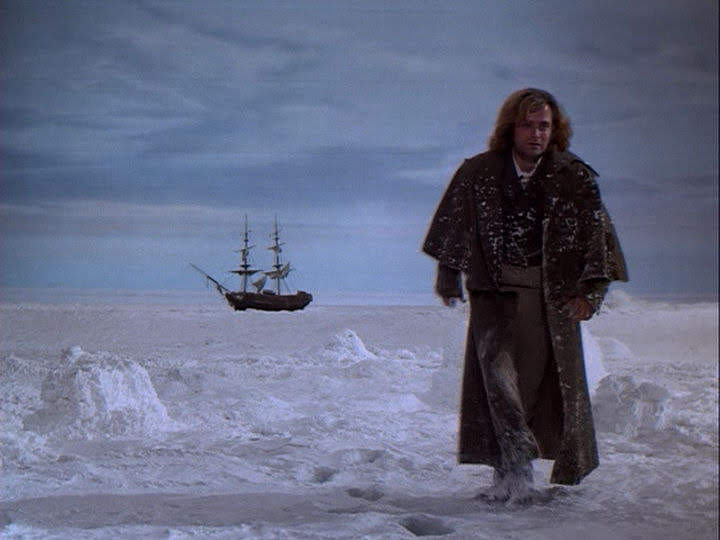 model ships in the cinema: Frankenstein: The True Story 1973