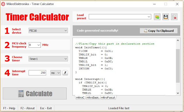 Timer1 Interrupt Of Pic16f877a Microcontroller Mina Technology
