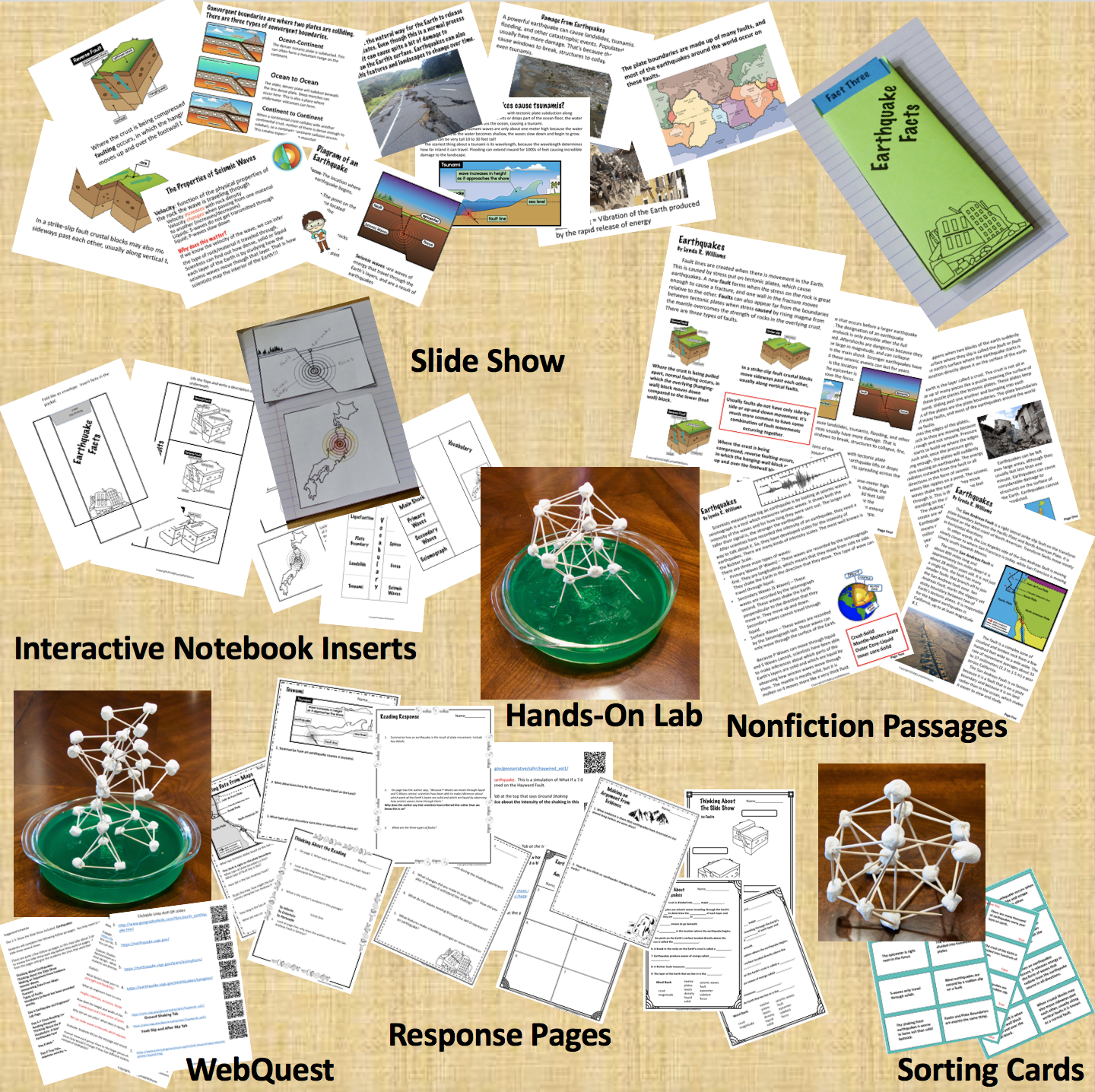 Earthquake Lab Activity NGSS 4-ESS2-2, NGSS 4-ESS3-2 and NGSS 4-ESS1-1 ...