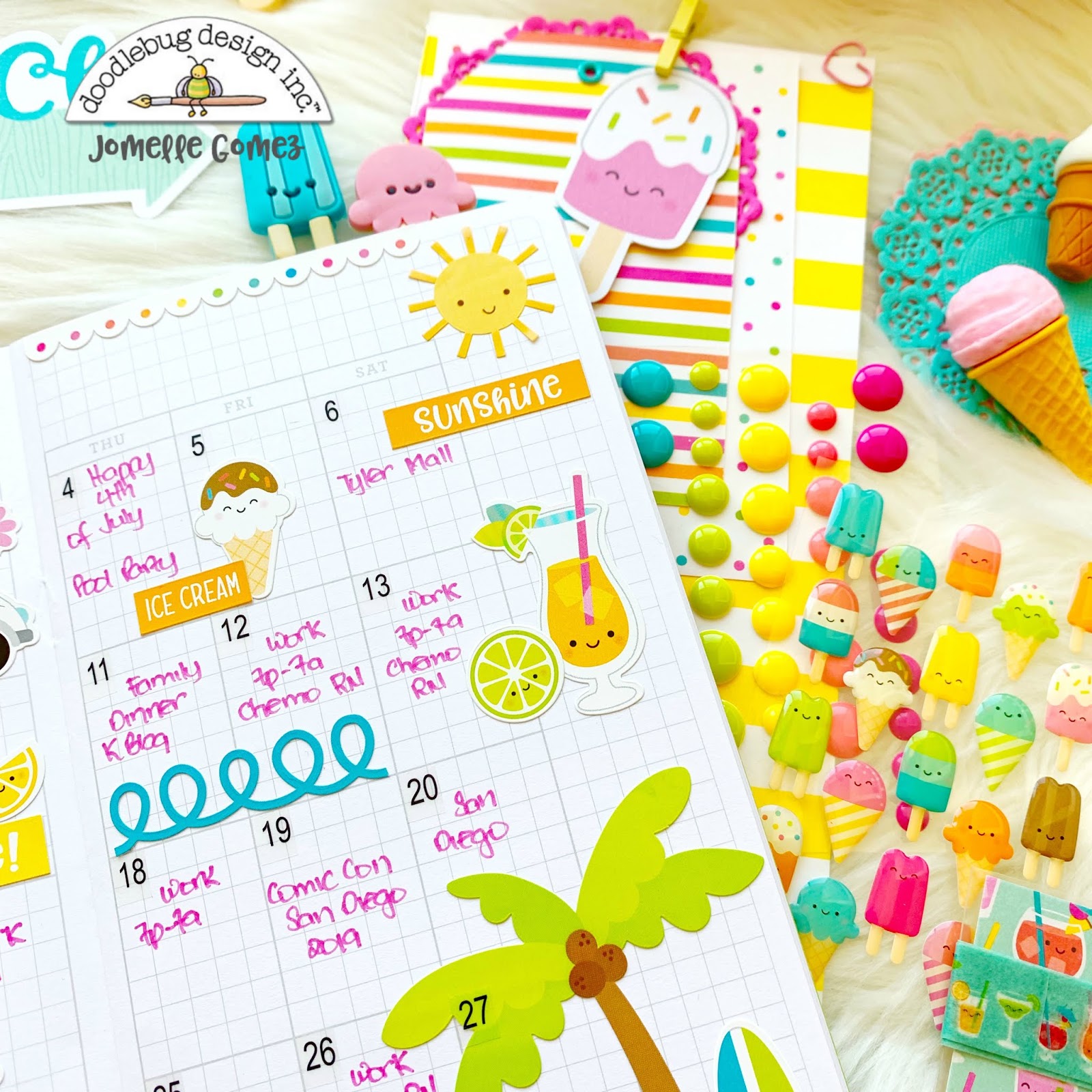 Doodlebug Design Inc Blog: SWEET SUMMER MICRO NOTES & PLANNER PAGES ...