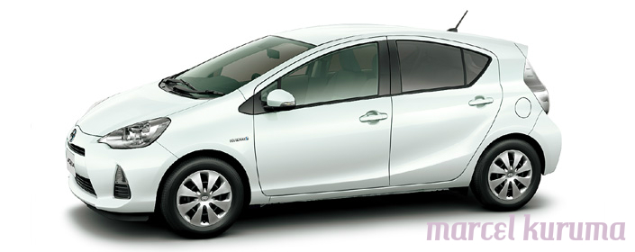 Marcel Japan Cars Reviews: Toyota Aqua Color body option (Japan Model 2013)
