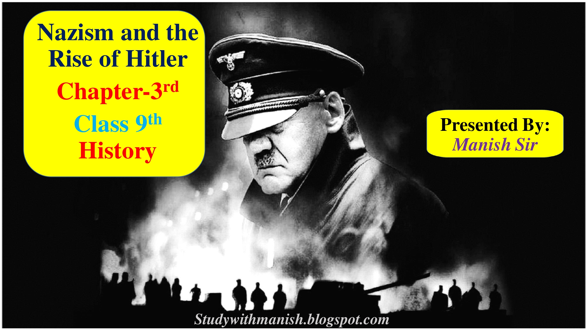 Nazism and the Rise of Hitler PPT Class 9th (History) Download PDF here ...