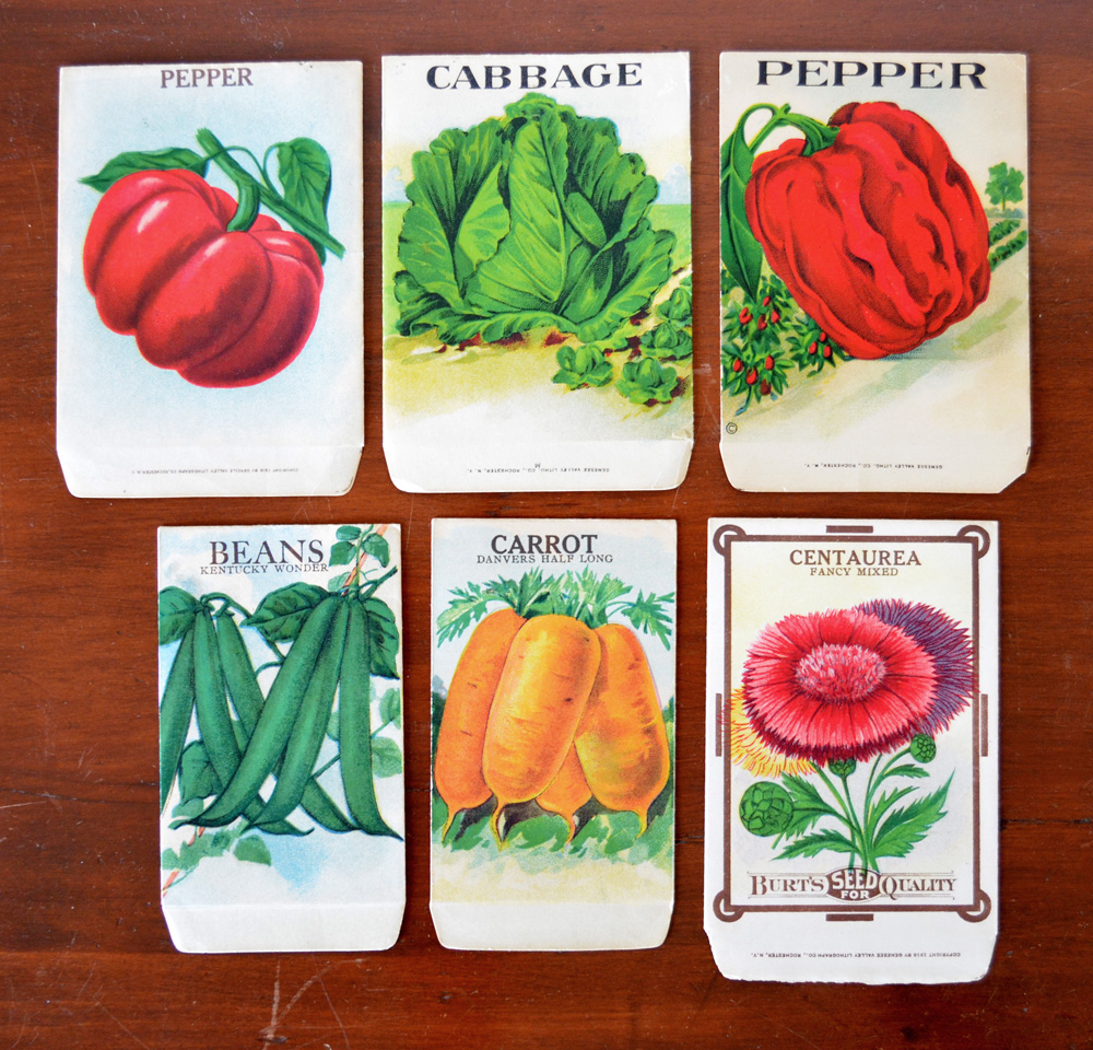 The Copycat Collector: COLLECTION #145: Old Seed Packets