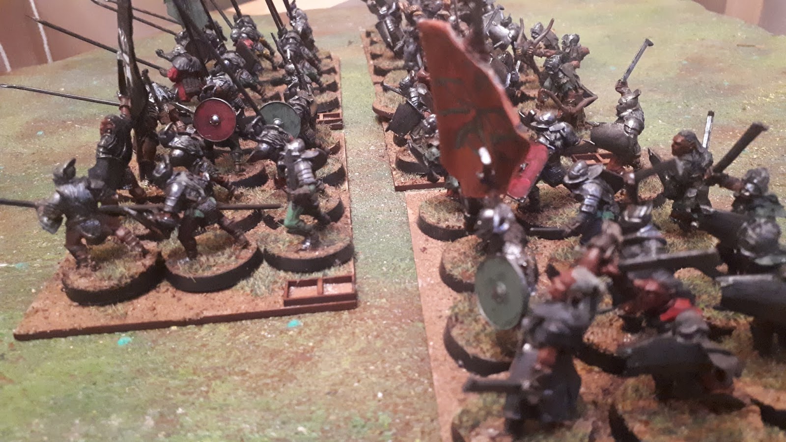 Scotty's Wargaming: Orcish left wing