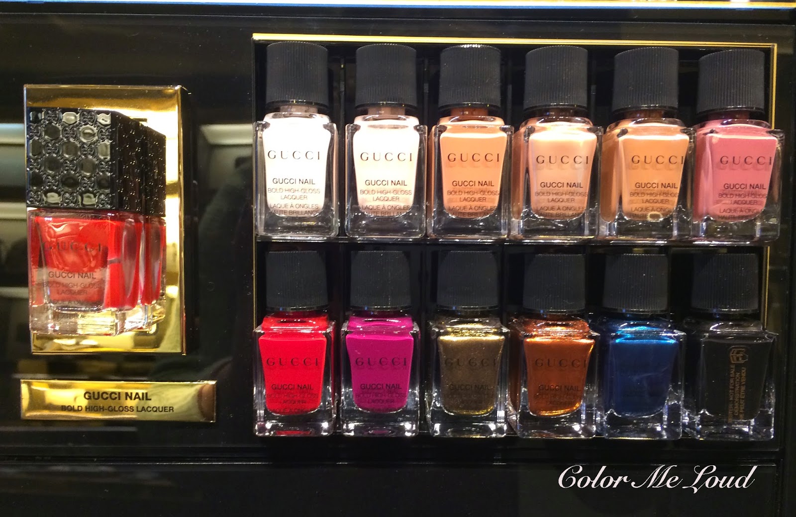 Gucci Make-up Line Swatches, Lipsticks, Lipglosses, Eye Shadows and ...