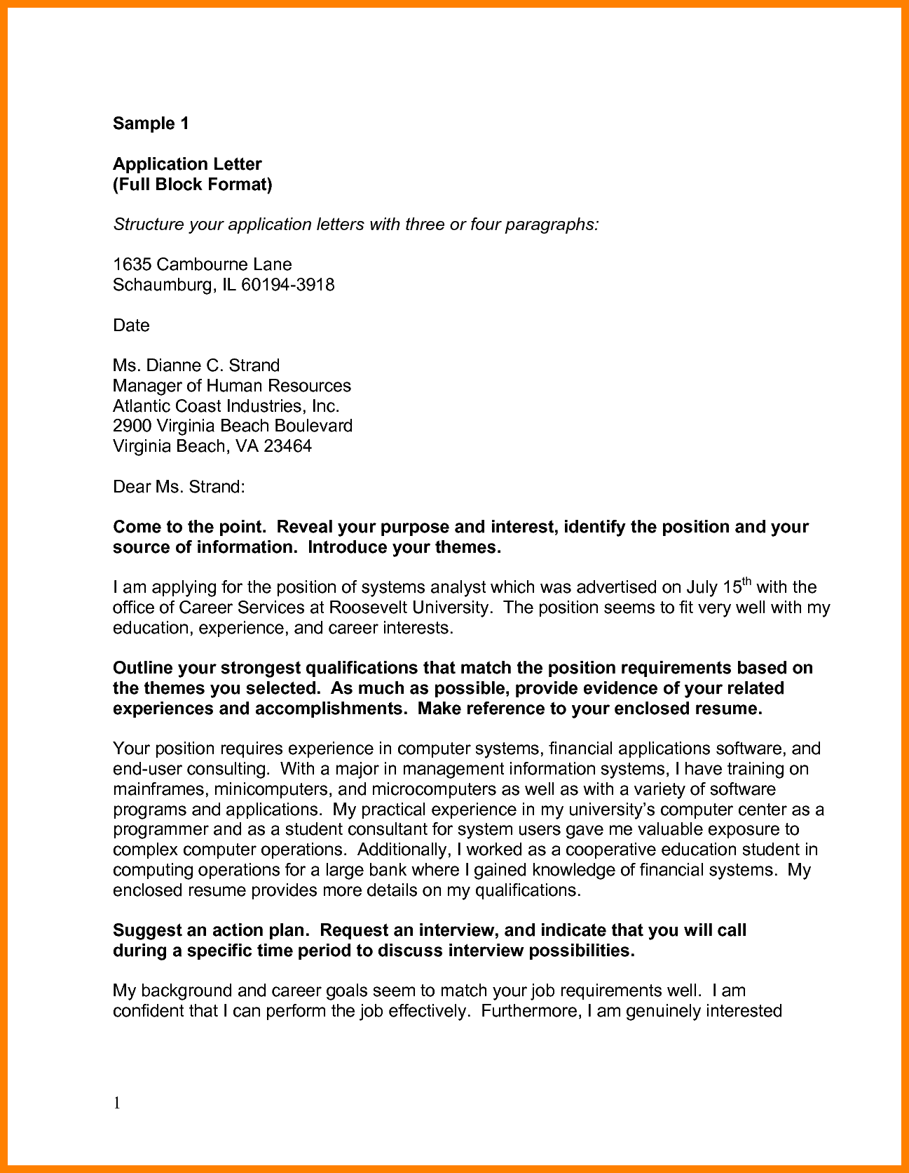 Apa Cover Letter Format 2018 ~ Resume Letter