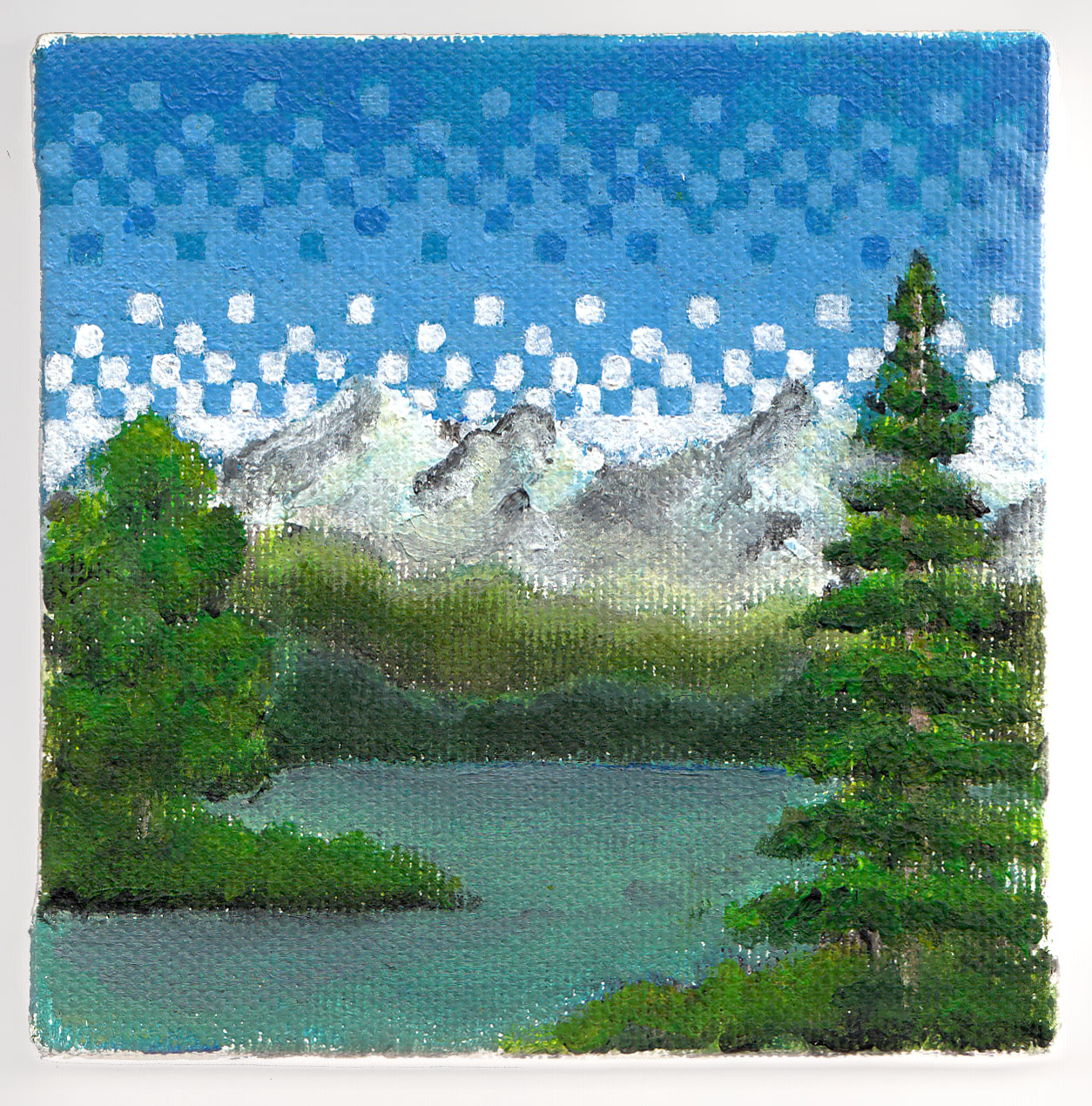 jpeg skies: 8-bit sky