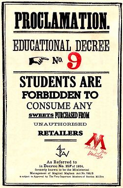 Harry Potter World: DECRETOS DE UMBRIDGE