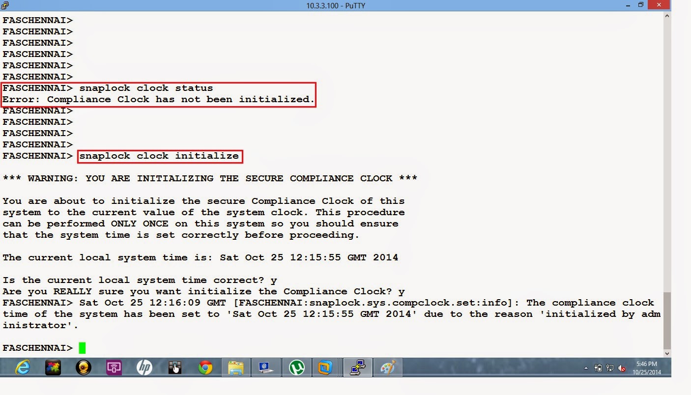 Remote Infrastructure Management: NetApp SnapLock Configuration