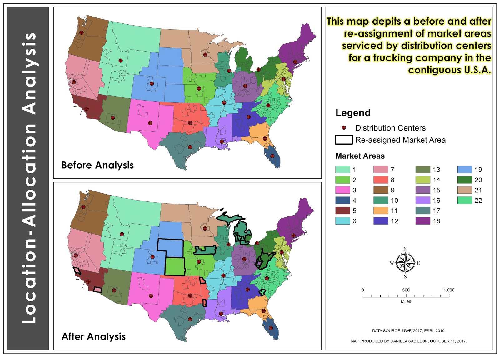 Lab 6 - Networks: Location-Allocation Modeling